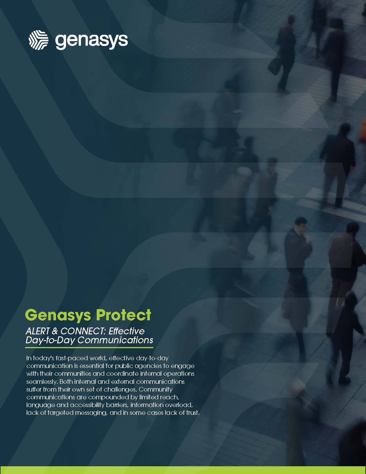 Genasys Protect & Evertel for Non-Emergency Communications | Genasys